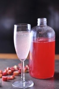 Rhubarb Syrup - Dining with Alice
