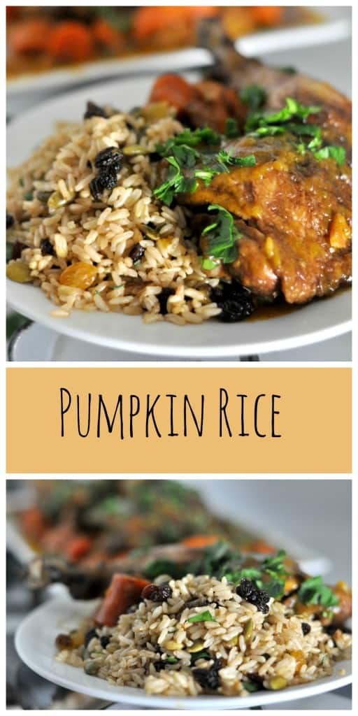 Pumpkin Rice - Dining with Alice