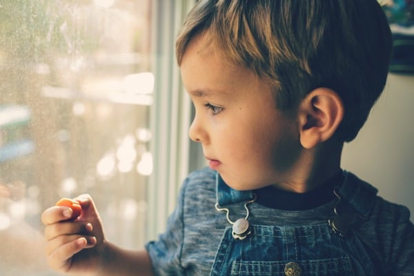 Slow Down Child Boy - Dining with Alice