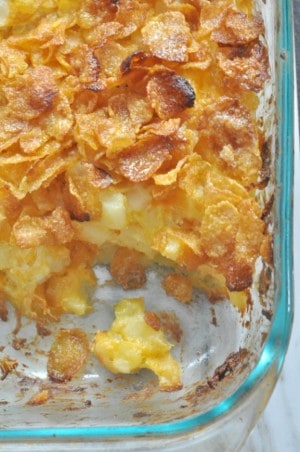 Corn Flakes Potato Casserole - Dining with Alice