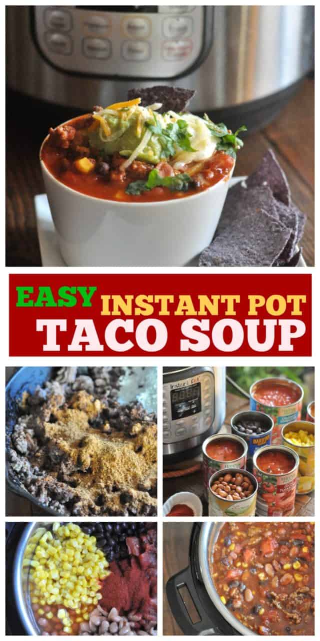 Instant Pot Taco Soup - Dining with Alice